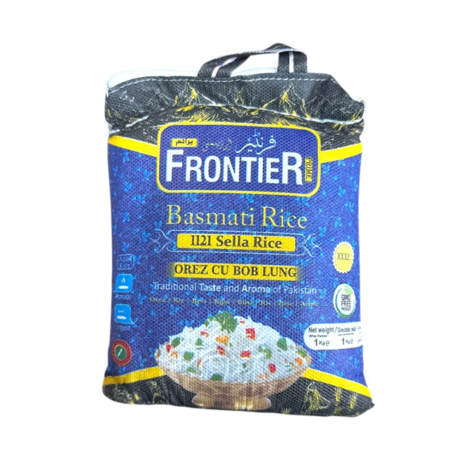 Basmati Rice, Frontier Prime, 1121 Sella, 1kg - Raya Halal Store